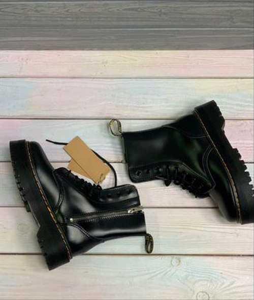 Dr martens ботинки на высокой подошве