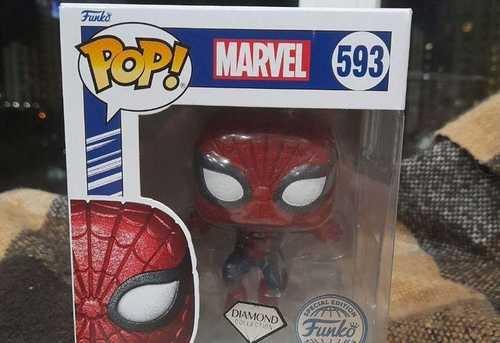 Funko Pop Spider-Man 593 Diamond