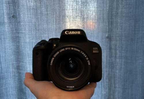 Canon 800 d + объектив саnоn 18-55mm