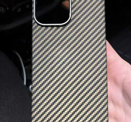 Чехол карбоновый iPhone 13 pro max