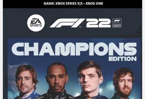 F1 22 champions edition-xbox onexs