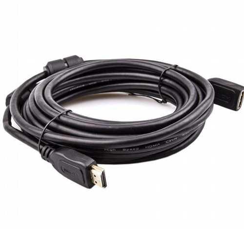 Кабель удлинительный hdmi-19M-hdmi-19F ver 2.0, 5m