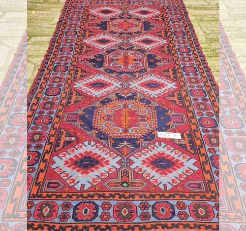 Сумах300х170Ковер ручной работы винтаж СССР