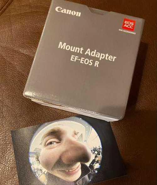 Canon mount adapter ef eos r новый в наличии
