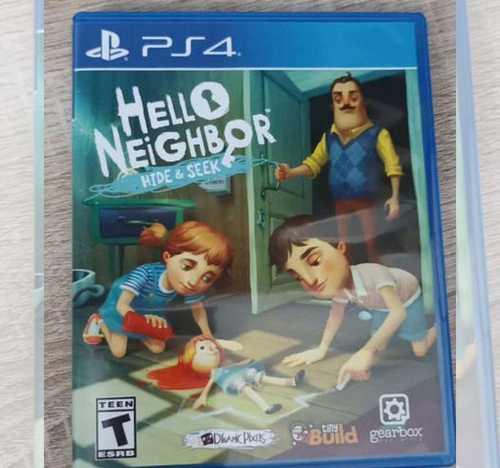 Диск Hello neighbor hide and seek ps4 на русском