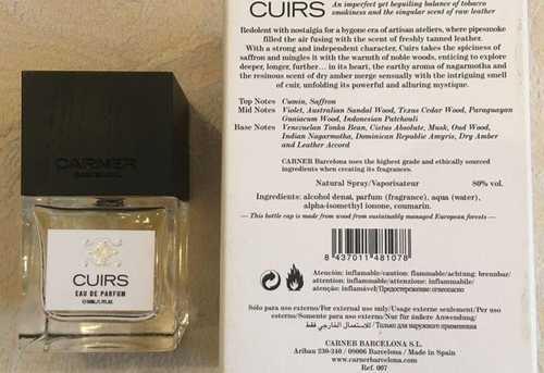 Cuirs Carner Barcelona 50ml