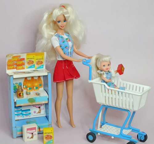 Barbie Shoppin' Fun & Kelly 1995