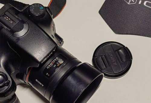 Sony 50мм f1.4 и фотоаппарат sony a57