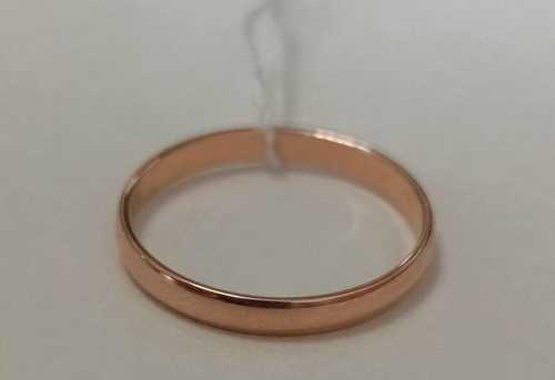 Золотое обручальное кольцо 16 р (7490)