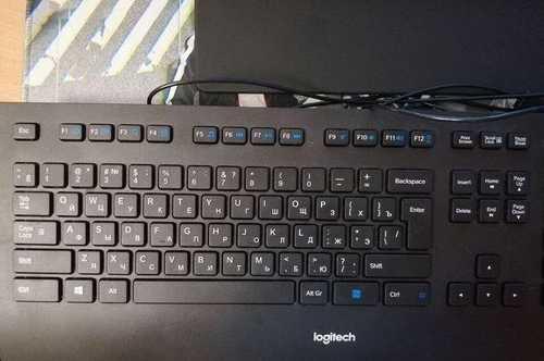 Мембранная клавиатура logitech