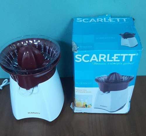 Соковыжималка для цитрусовых scarlett c07