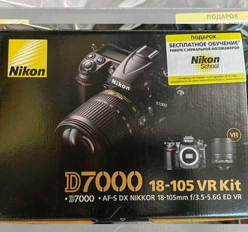 Цифровой фотоаппарат nikon d7000 Vr kit 18-105