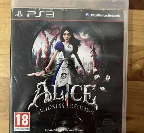 Alice Madness Returns PS3