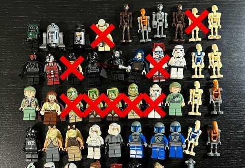 Lego Star Wars оригинальные минифигурки