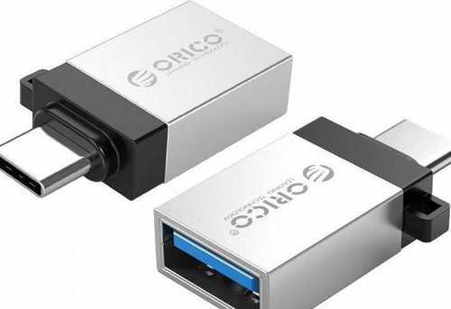 Переходник Orico Type-C to USB 3.0 Adapter Silver