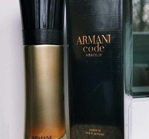 Armani Code absolu парфюм мужской