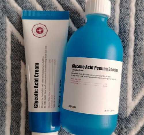 A'pieu glycolic acid бустер и крем