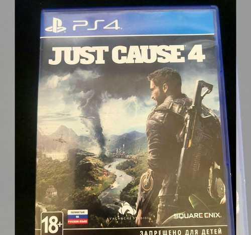 Игра гта 5 на PS4 диск Just Cause 4