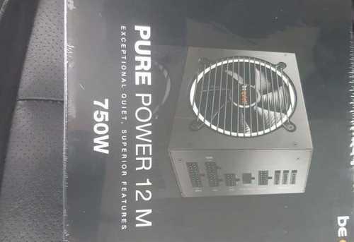 BeQuiet Pure Power 12 M 750W BN343 новый