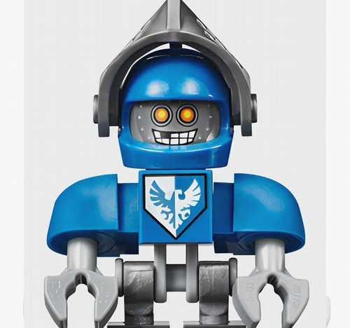 Минифигурка Lego Clay Bot - Blue Shoulders, Flat