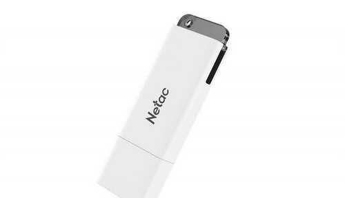 USB флешка Netac U185 64Gb white