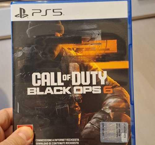 Call of duty black ops 6 ps5 диск