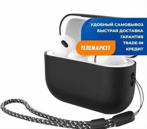 Силиконовый чехол с ремешком Deppa для Airpods Pro