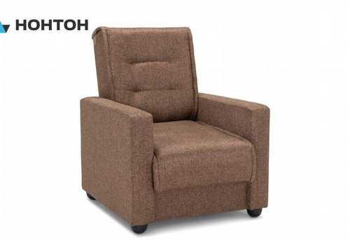Кресло Лондон-2 рогожка коричневая