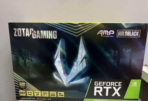 Новая Zotac GeForce RTX 3090 Ti Gaming AMP