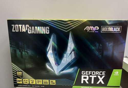 Новая Zotac GeForce RTX 3090 Ti Gaming AMP