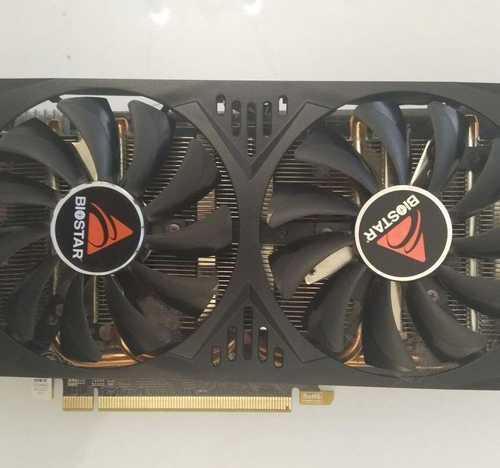 Видеокарта biostar RX580 2048SP 8gb