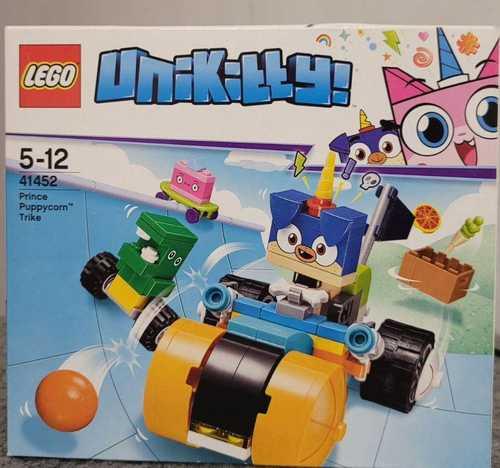 Lego unikitty Велосипед принца Паппикорна 41452