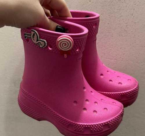 Резиновые сапоги crocs