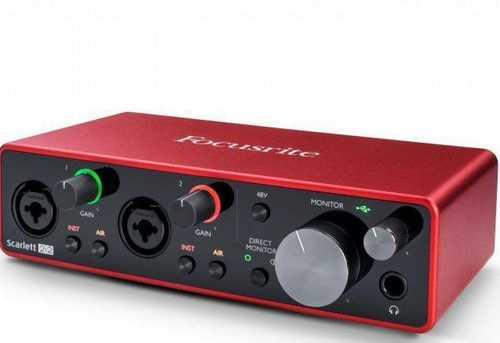 Focusrite Scarlett 2i2 3rd Gen звуковая карта