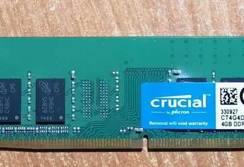 Crucial CT4G4DFS8213 DDR4 1x 4 Гб