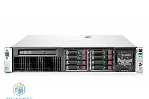 Сервер HP DL380p Gen8 8sff(2xE5-2637v2,32GB)