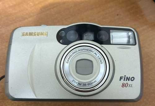 Плёночный фотоаппарат Samsung Fino 80xl