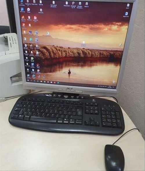 Компьютер с монитором