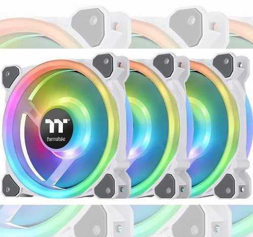 Thermaltake Riing Trio 12 RGB Fan White