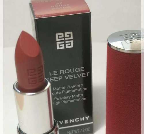 Givenchy le rouge deep velvet помада