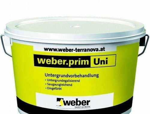 Фасадная грунтовка Weber.prim Uni