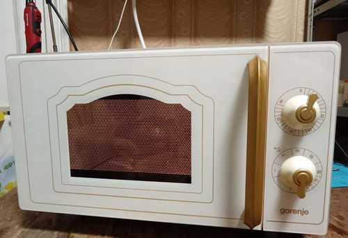 Микроволновая печь Gorenje grill retro