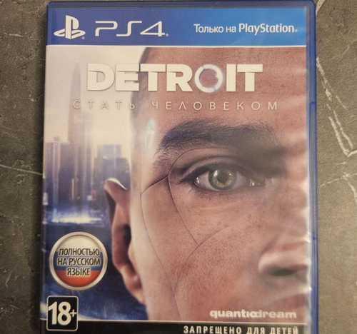 Detroit become human ps4 диск