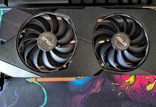 Видеокарта Asus rx 5700xt Dual Evo OC