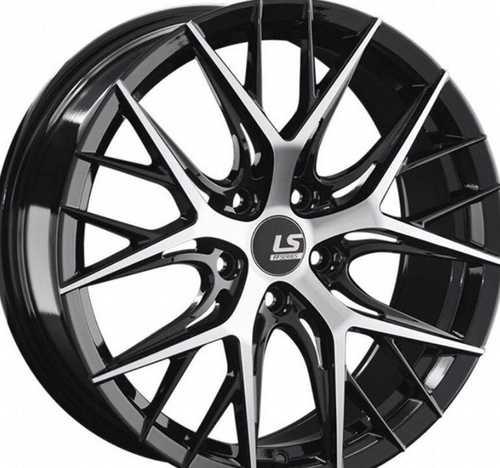 Диски LS FlowForming RC57 8x18 5*114.3 ET34 DIA67.1 BKF Литой