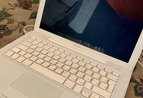 MacBook 13 (2007), 256 ГБ, Core 2 Duo, 2.2 ГГц, RAM 2 ГБ, Intel GMA X3100