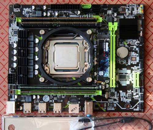 Комплект LGA2011: X79-6M + Xeon E5-2689 + 16GB