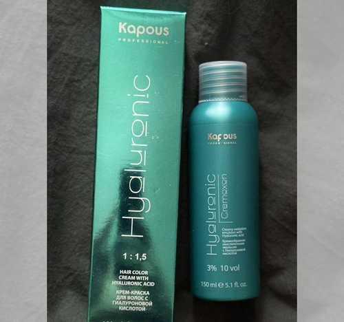 Kapous hyaluronic краска 5.8