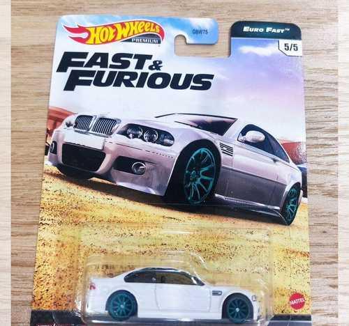 Hot wheels premium bmw m3 e46