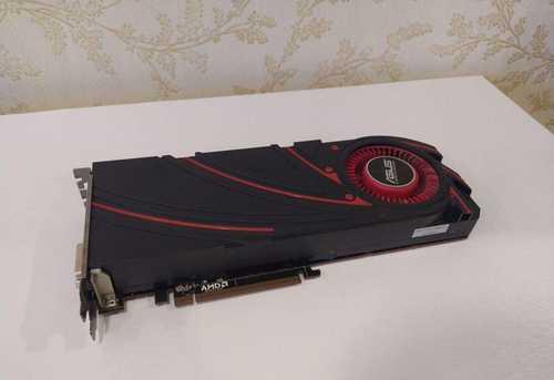 Видеокарта AMD Radeon asus R9 290 с дефектом